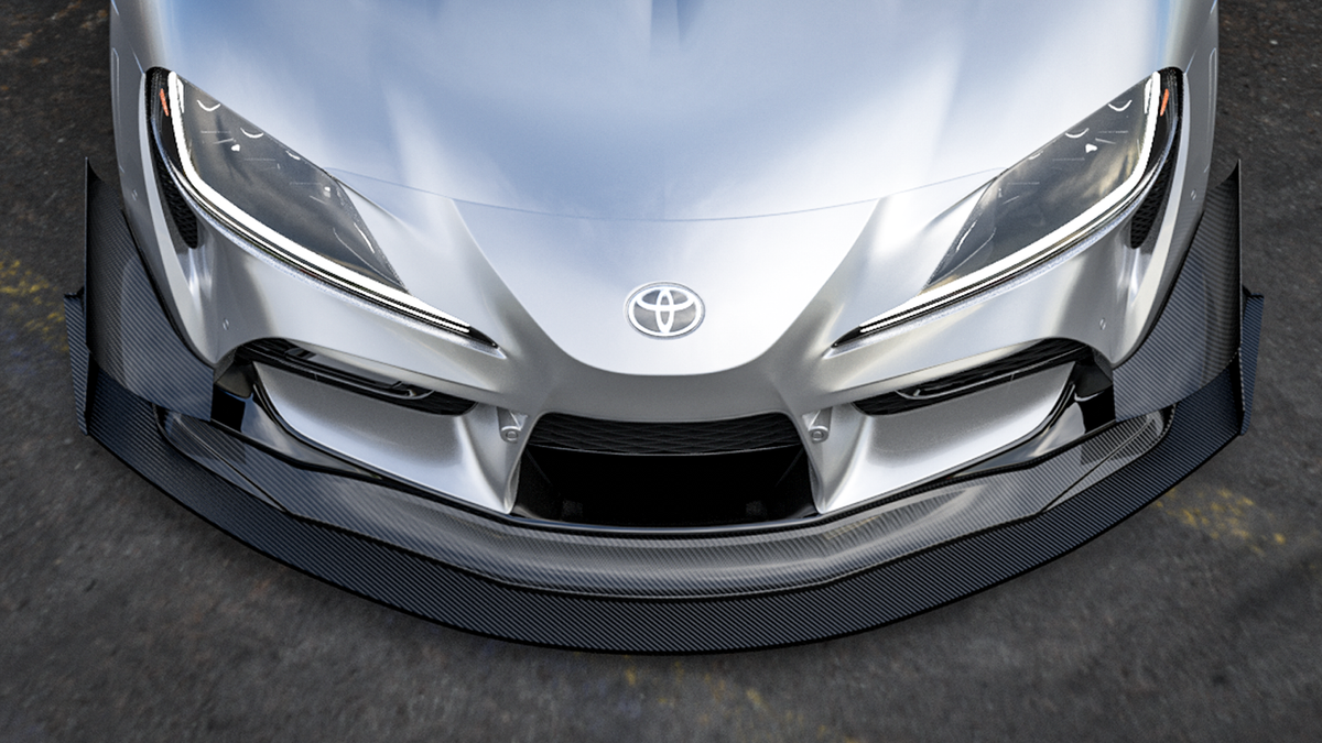 GR Supra ATTACK7 Carbon Dive Planes / Canards – Sayber Design