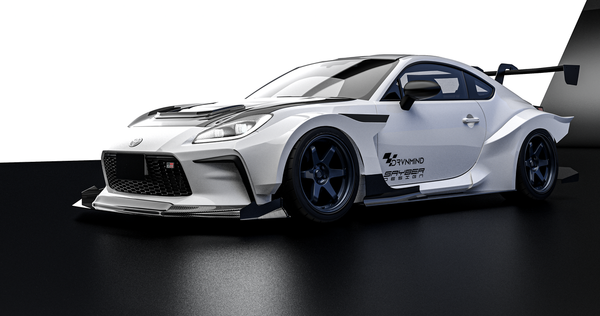 SUPER GT TOYOTA GR86 WIDEBODY KIT – Sayber Design